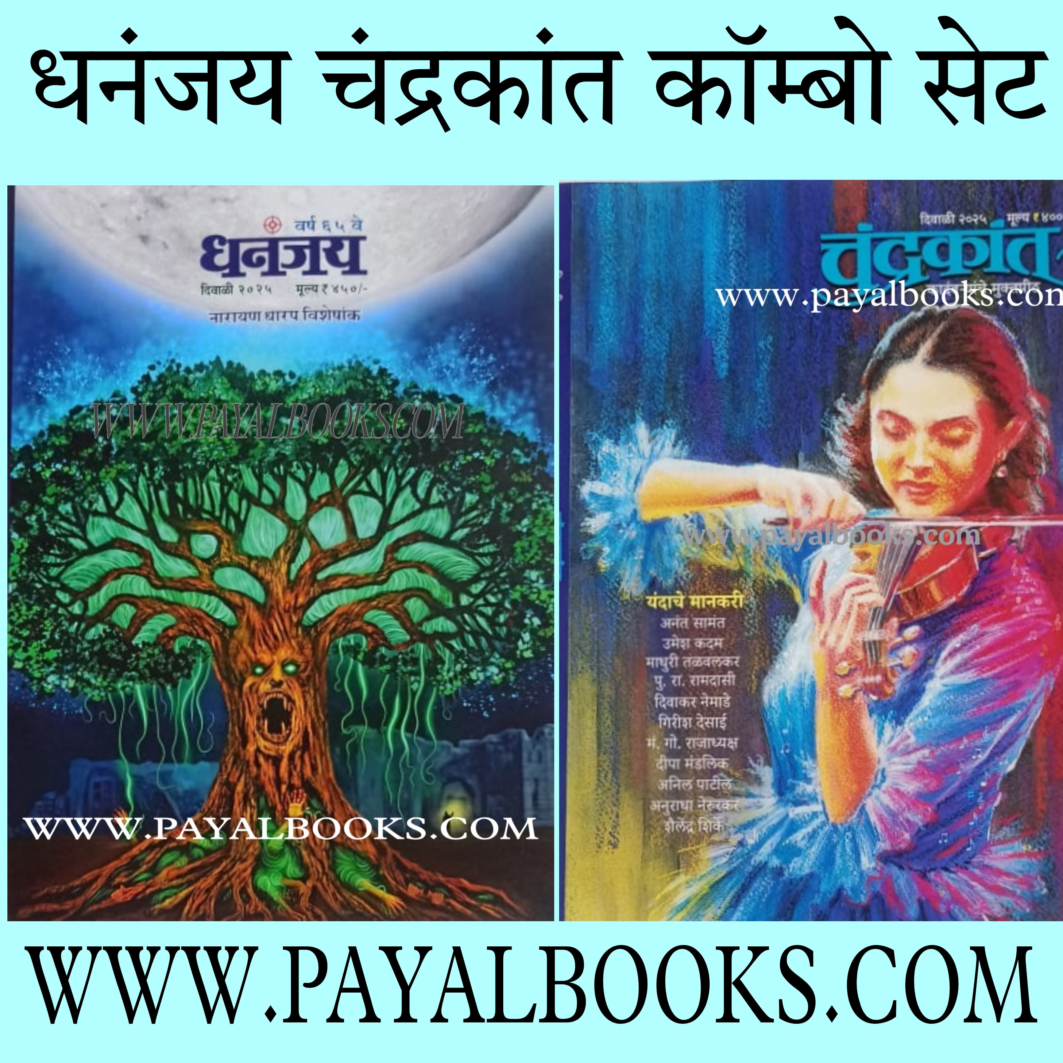 Top Diwali Ank 2025 टॉप दिवाळी अंक 2025 – PAYAL BOOKS